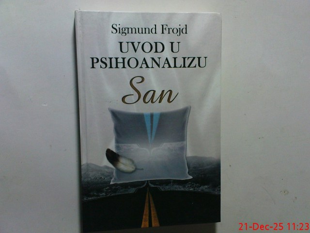 SIGMUND FROJD - UVOD U PSIHOANALIZU  -   SAN