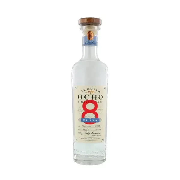 TEQUILA OCHO Bianco 100% Agave 40% 0.5 L