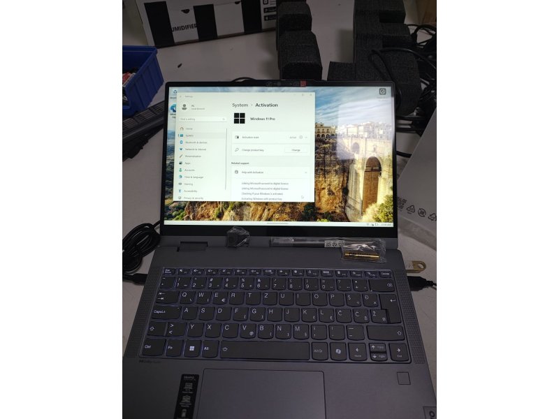 LENOVO IDEAPAD 5 2-IN-1 14IRU9 (LUNA GREY) WUXGA IPS TOUCH, CORE 5 120U, 16GB, 1TB SSD (83DT002KYA // WIN 11 PRO) OUTLET