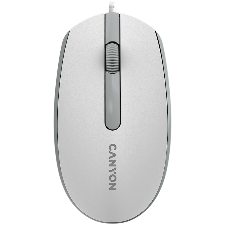 CANYON MOUSE M-10 WIRED WHITE GREY
