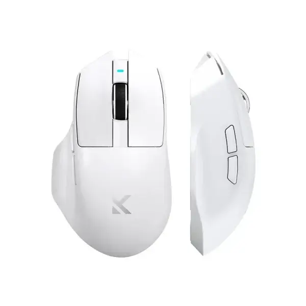 BEŽIČNI GAMING MIŠ MCHOSE G7 LIGHTWEIGHT ERGONOMSKI WHITE
