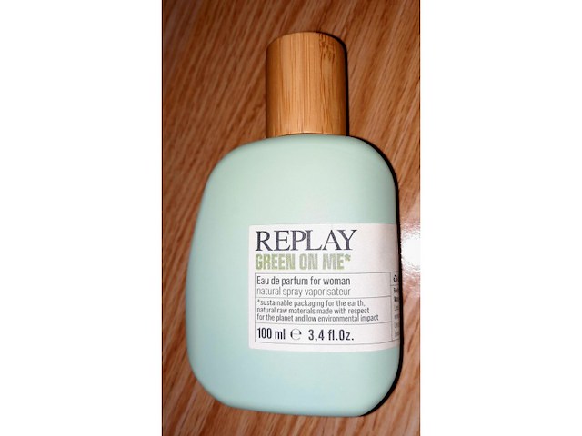 REPLAY Green On Me zenski parfem 100 ml