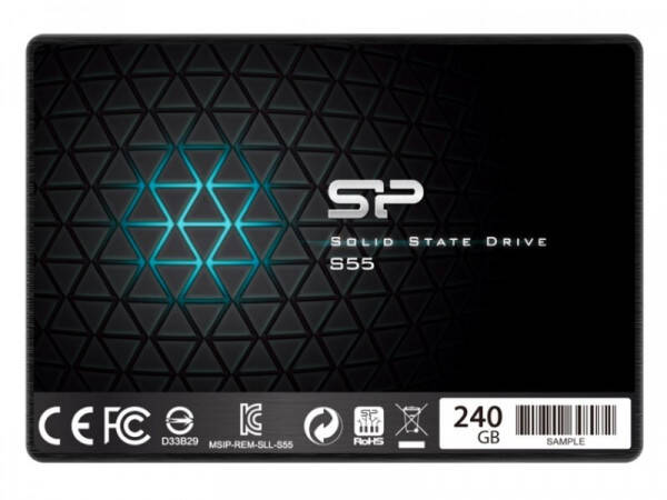 SSD 2.5″ SATA 240GB SILICONPOWER S55, SP240GBSS3S55S25