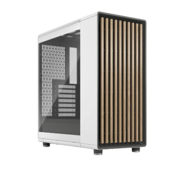 KUĆIŠTE FRACTAL DESIGN NORTH CHALK WHITE TG CLEAR TINT, FD-C-NOR1C-04