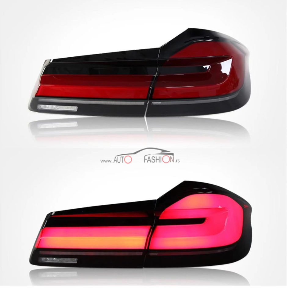 BMW F10 LED štop G30 izgled