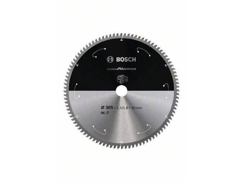 BOSCH LIST KRUŽNE TESTERE ZA ALUMINIJUM ZA AKUMULATORSKE TESTERE 305×2.4/1.8×30 T96 2608837782, 305×2.4/1.8×30 T96