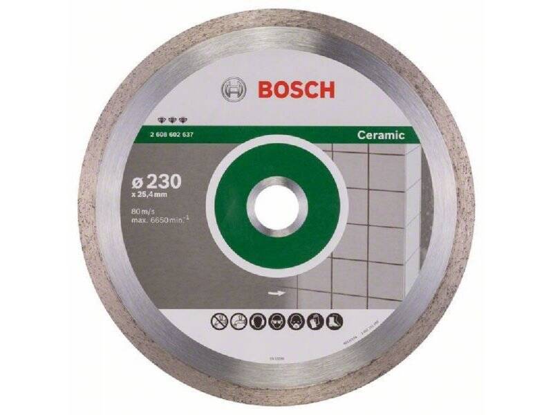 BOSCH DIJAMANTSKA REZNA PLOČA BEST FOR CERAMIC 2608602637, 230 X 25,40 X 2,4 X 10 MM