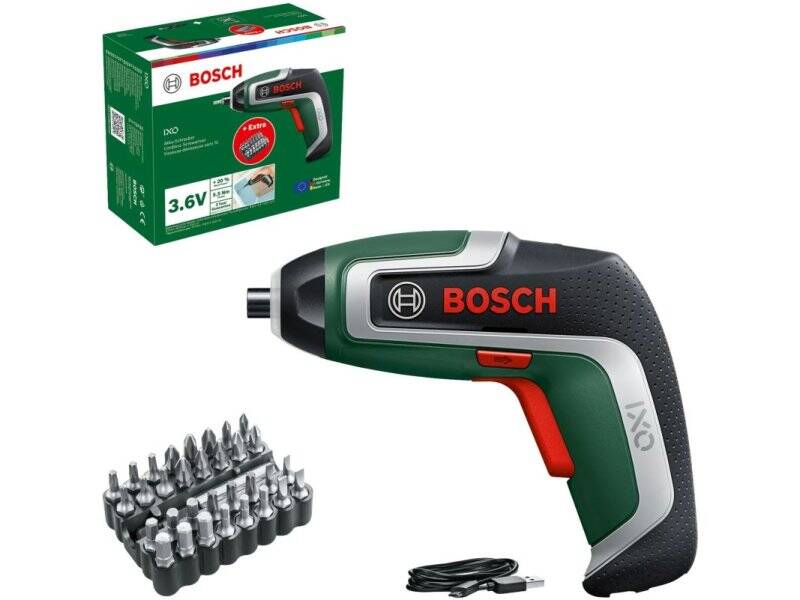 BOSCH ZELENI ALAT IXO V JUBIL AKU ODVRTAČ IXO 7 + 32 PCS B, 06039E000B