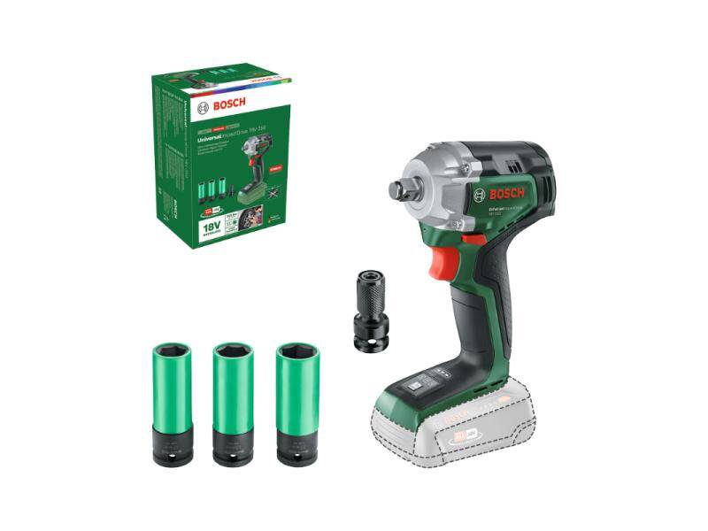 BOSCH ZELENI ALAT UDARNI ODV. UNIVERSALIMPACTDRIVE 18V-350, 0603980305
