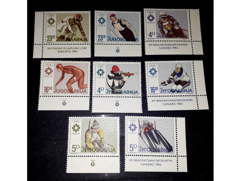 YU 1984 MNH - Sarajevo - komplet