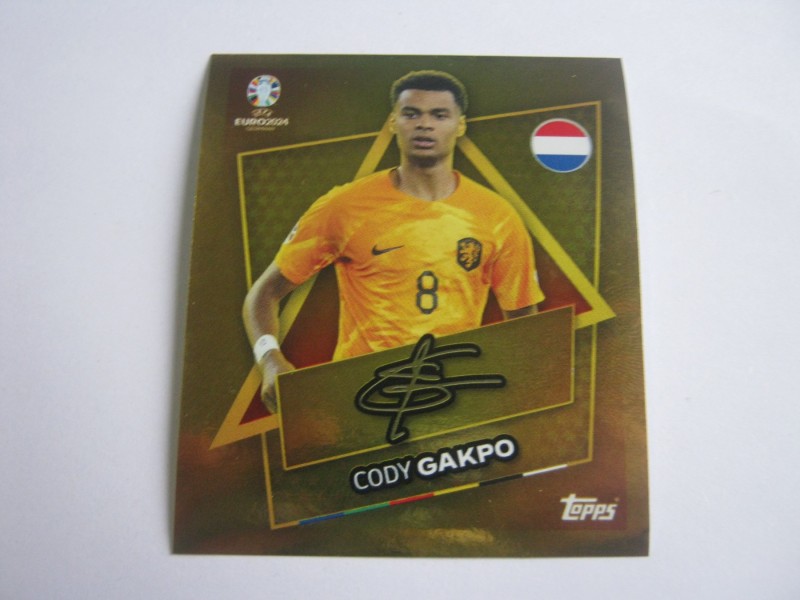 EURO 2024 Germany NED SP Cody Gakpo,sa potpisom