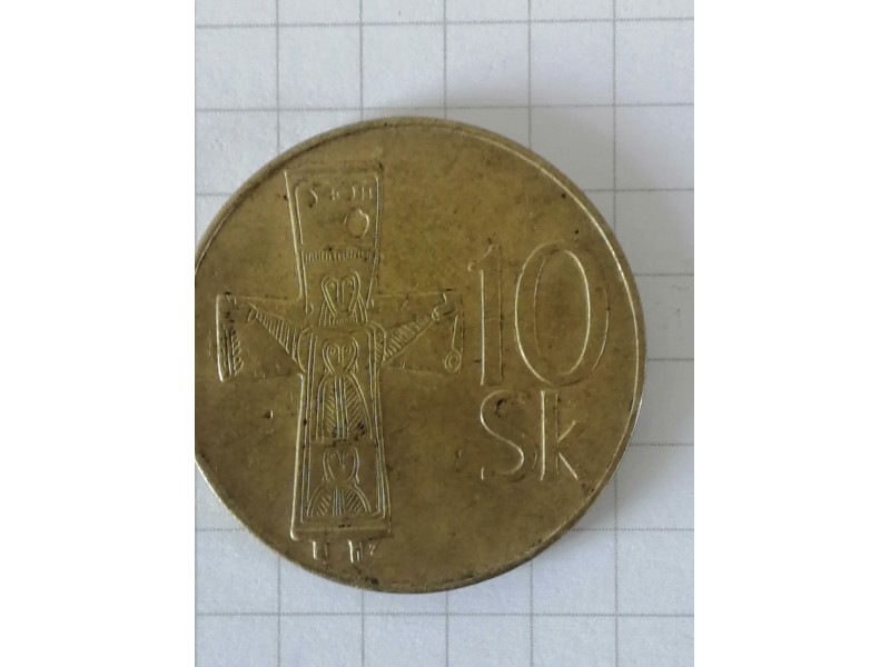 10 SLOVAČKI KRUNA 1994.
