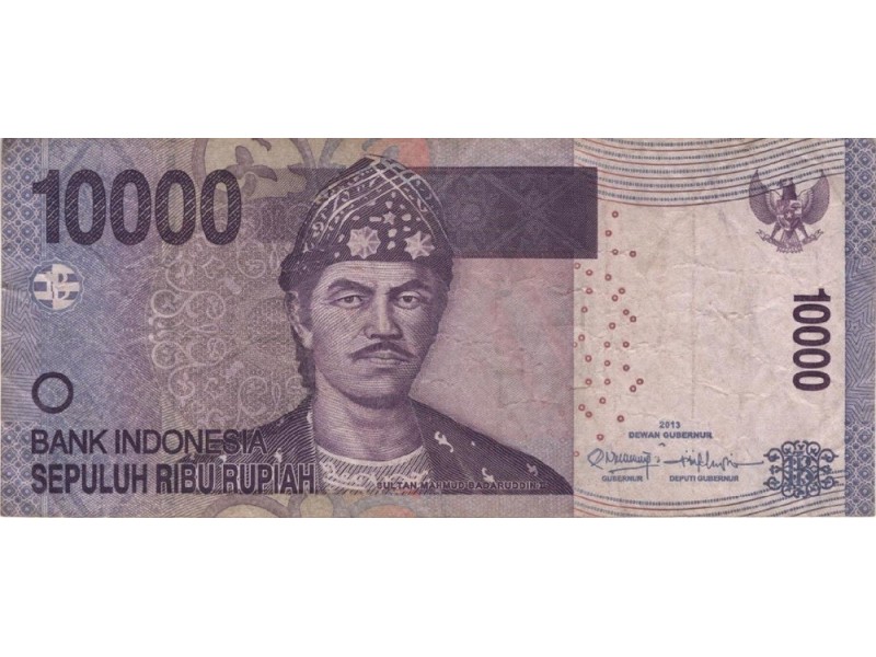 ** INDONEZIJA - 10.000 RUPIJA 2013. **