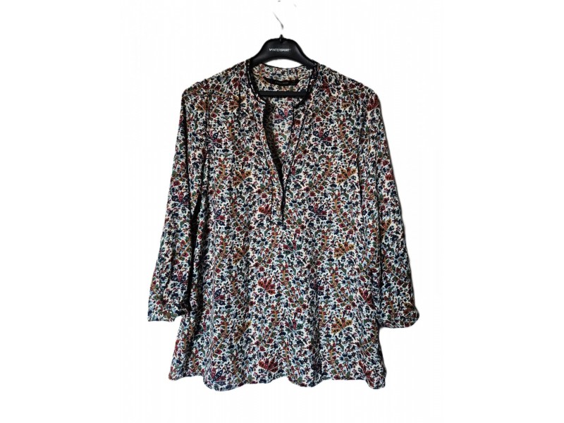 ZARA WOMEN...KOLORITNA BLUZA-NOVA VEL.M