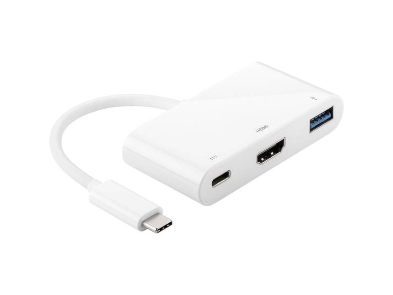 Adapter USB-C to HDMI, USB 3.0, USB-C Goobay NOV