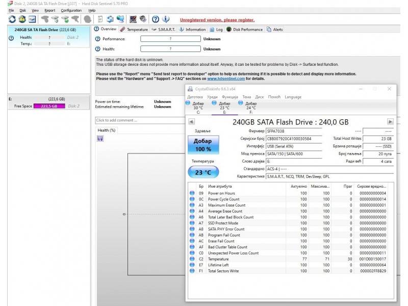 3. Apacer 240GB 2.5" SATA III SSD disk