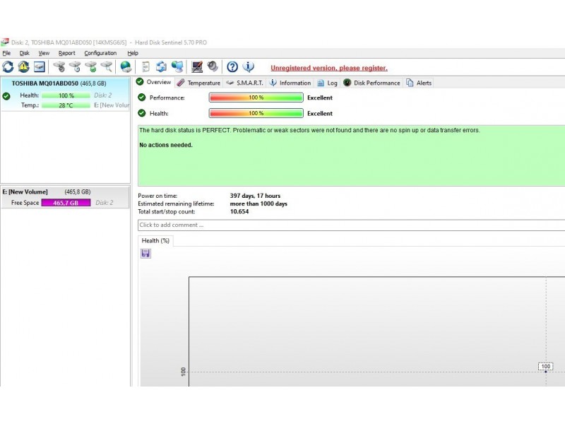 3. hard disk 500gb - 100% sentinel - 2.5 inca