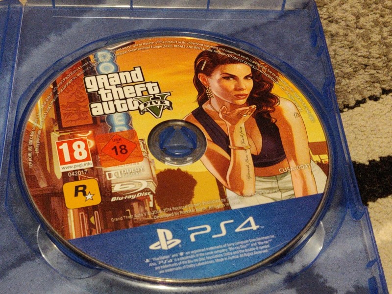 Grand Theft Auto V IGRICA za PS4