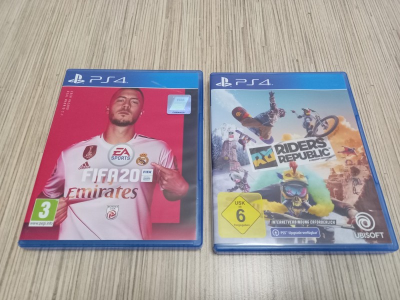 Dve igre za PS 4 - Raider Republic & Fifa 20