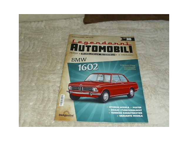 Legendarni automobili-BMW 1602-(NOVO)-