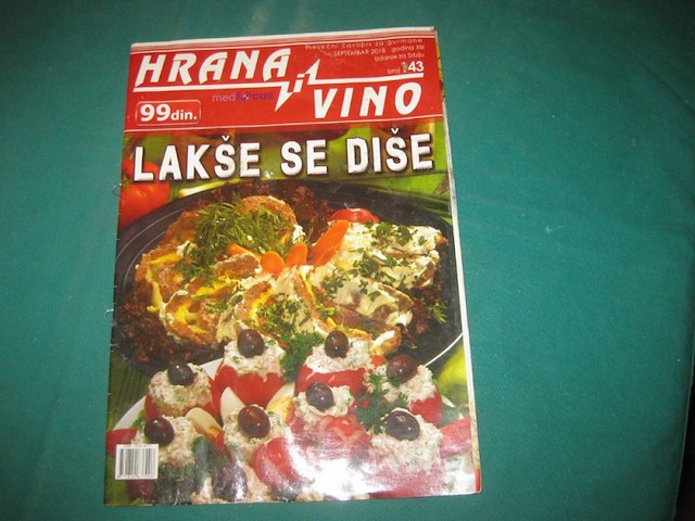 Hrana i Vino br.143 (2018.) Lakše se diše
