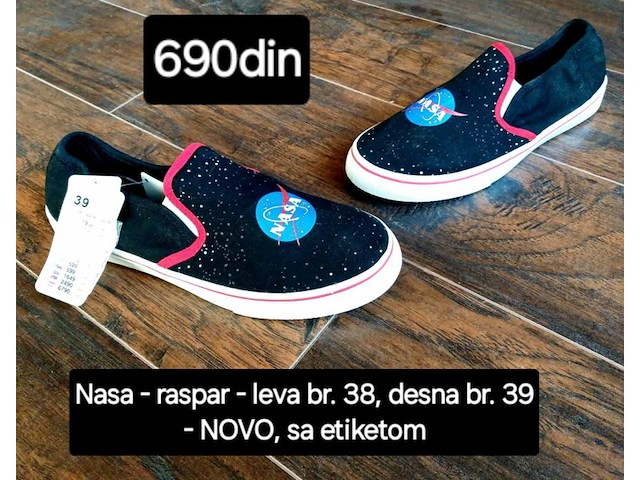 Nasa patike espadrile - raspar br. 38 / 39 - NOVO