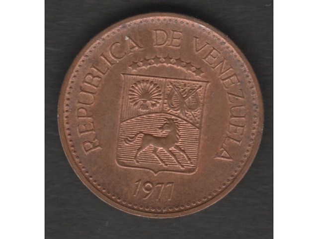 5 Centimos - 1977 - Venezuela, Venecuela