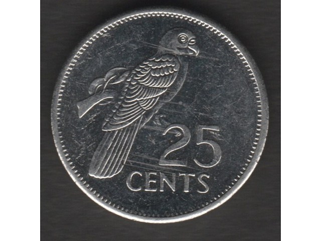 25 Cents - 1993 - Seychelles, Sejšeli