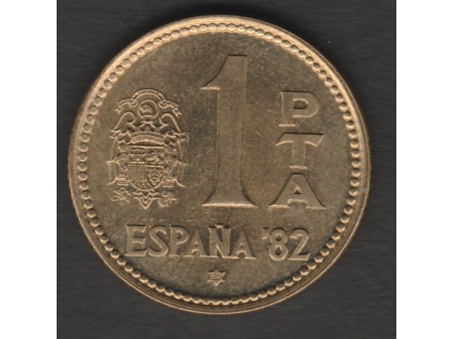 1 Peseta, Pezeta - 1980 (80) - Španija, FIFA World Cup
