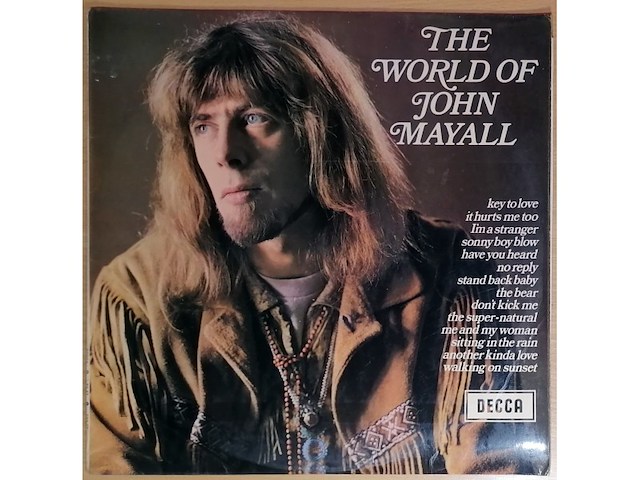 LP JOHN MAYALL - The World Of John Mayall (1970) UK, G+