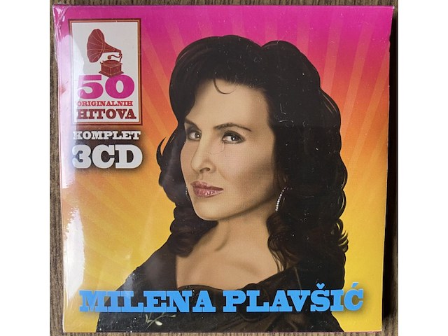 MILENA PLAVŠIĆ - 50 originalnih hitova 3 x CD NOVO
