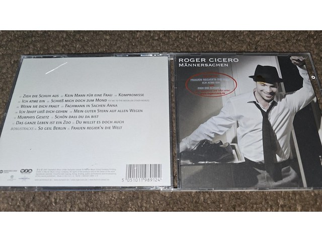 Roger Cicero - Männersachen , ORIGINAL