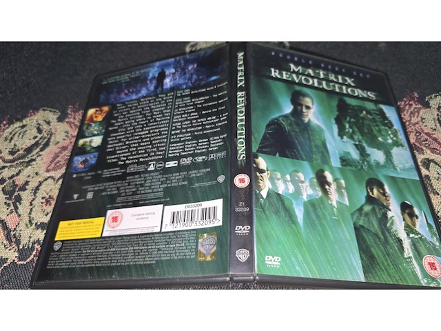 Matrix revolutions 2DVDa