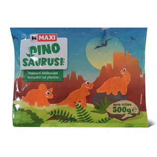 Pan.kom.piletine Dinosaurusi Maxi 500g