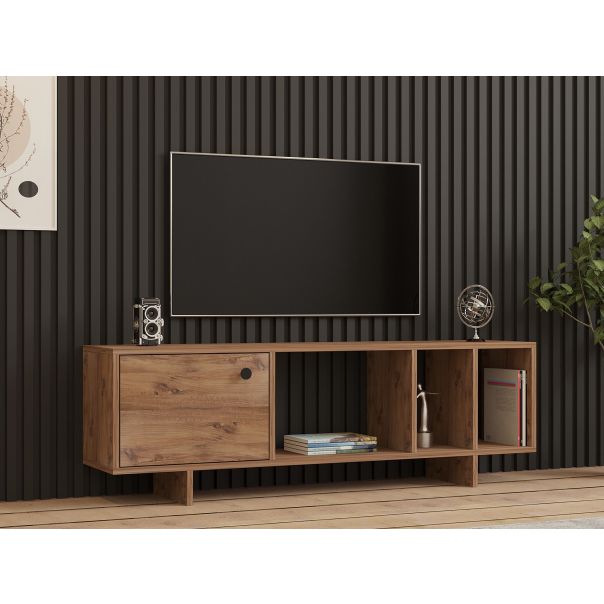 HANAH HOME TV komoda Folsom, braon