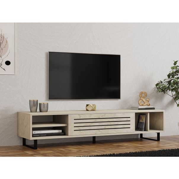 HANAH HOME TV komoda Safir, krem