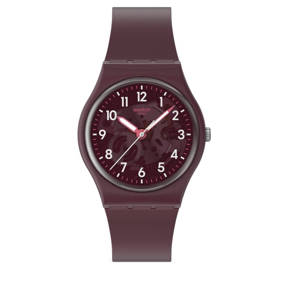 SWATCH Thru the Crown Glass Kvarcni sat