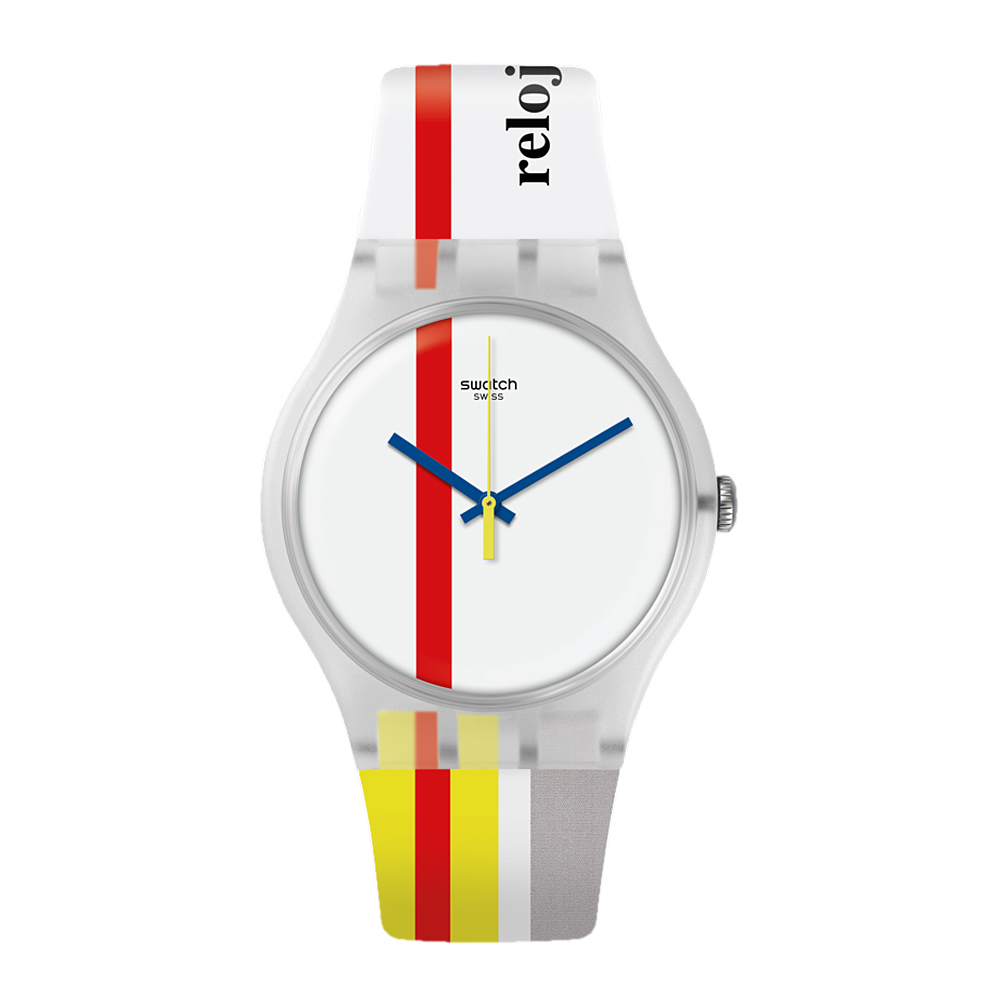 SWATCH Red Shiny Kvarcni sat