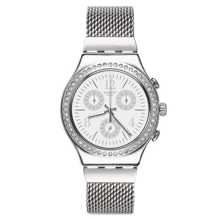 SWATCH Made in white Kvarcni sat