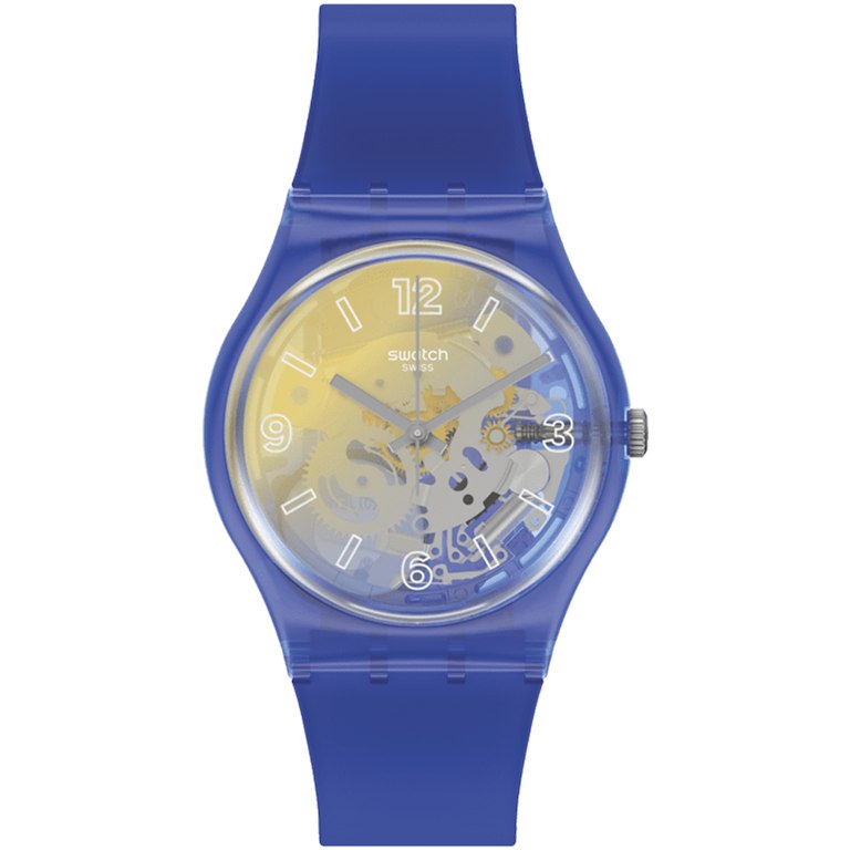 SWATCH Yellow Disco Fever Kvarcni sat