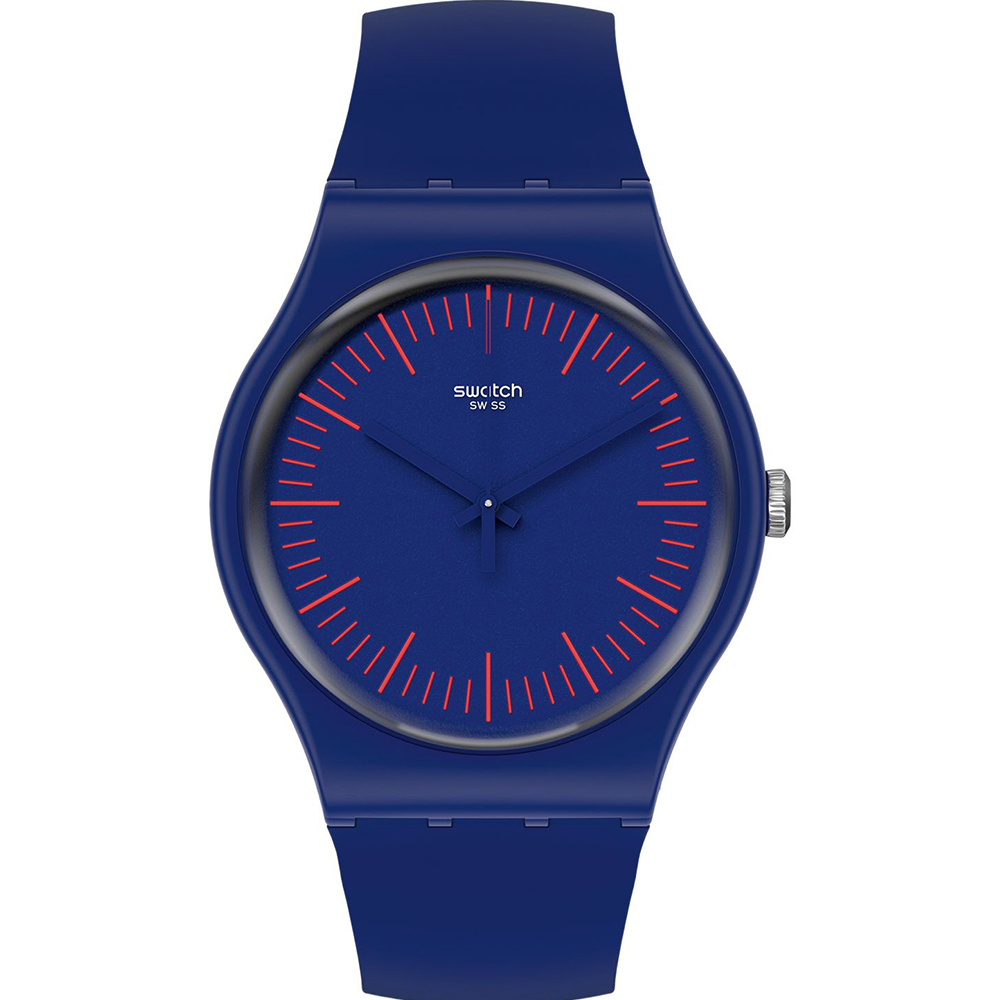 SWATCH Bluenred Kvarcni sat