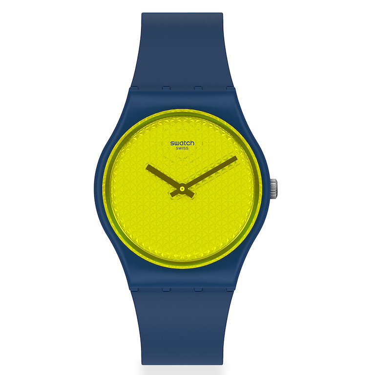 SWATCH Yellowpusher Kvarcni sat