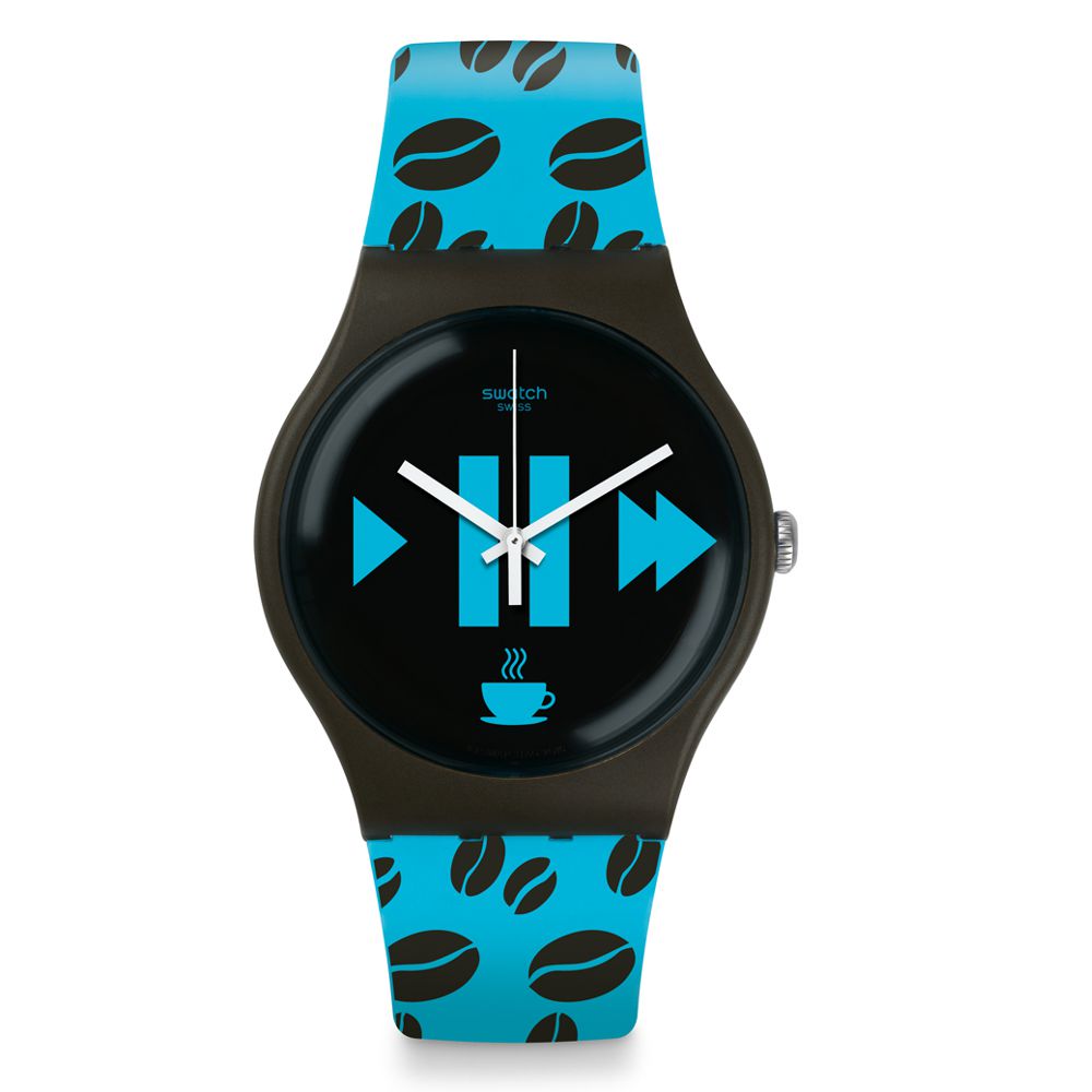 SWATCH Coffee Blue-s Kvarcni sat