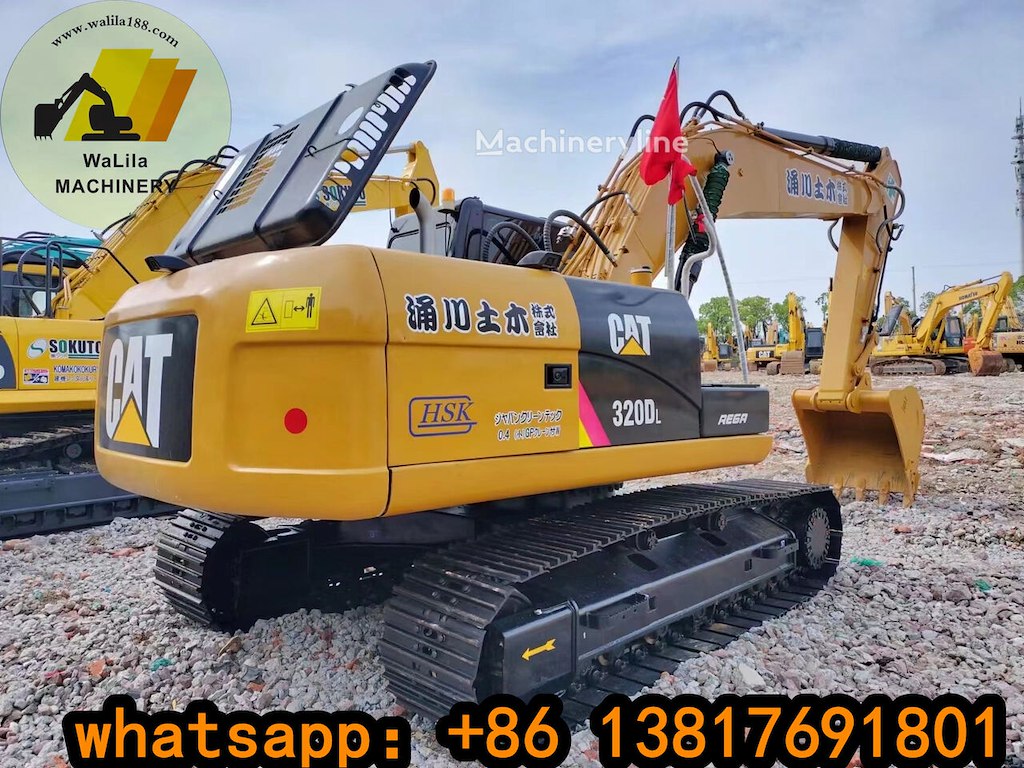 Caterpillar 320DL bager guseničar