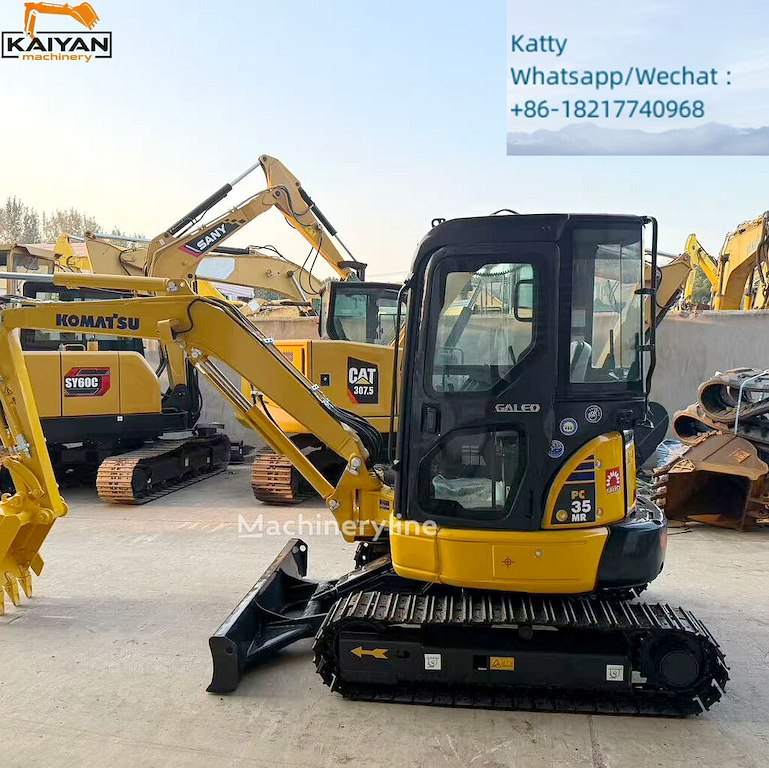 Komatsu PC35 mini bager