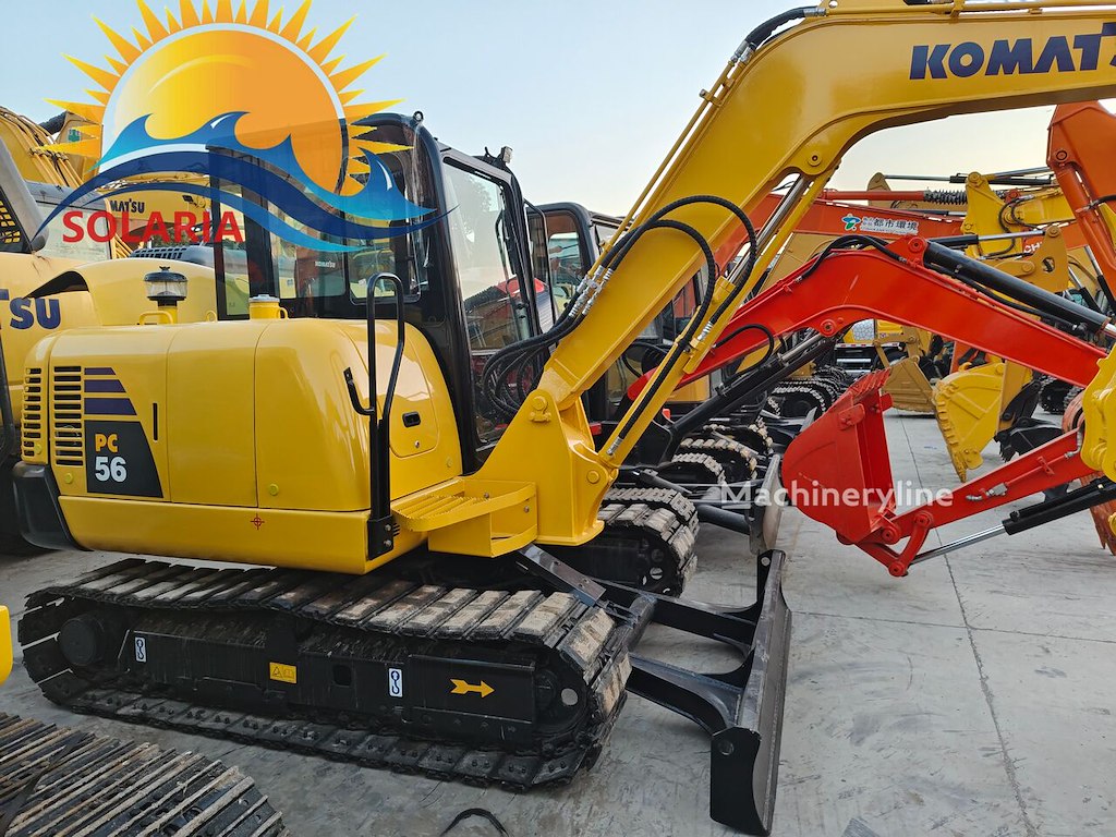 Komatsu PC56 mini bager