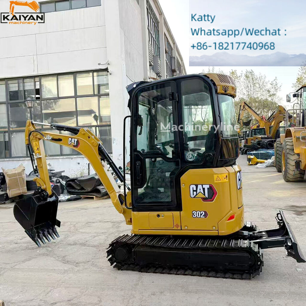 Caterpillar 302CR mini bager
