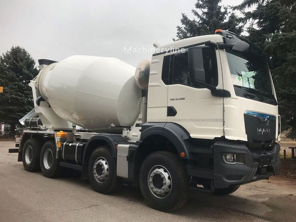 Novi MAN TGS 41.480 GSR RETARDER FML 12 M3 kamion s mešalicom za beton