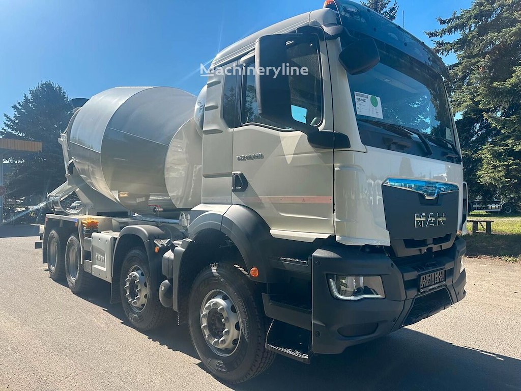 Novi MAN TGS 41.400 8x4 EURO 2 FML 13M3 kamion s mešalicom za beton