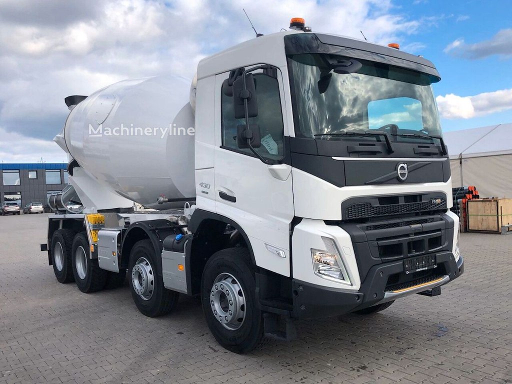 Novi Volvo FMX 430 8X4 FML 10 M3 kamion s mešalicom za beton